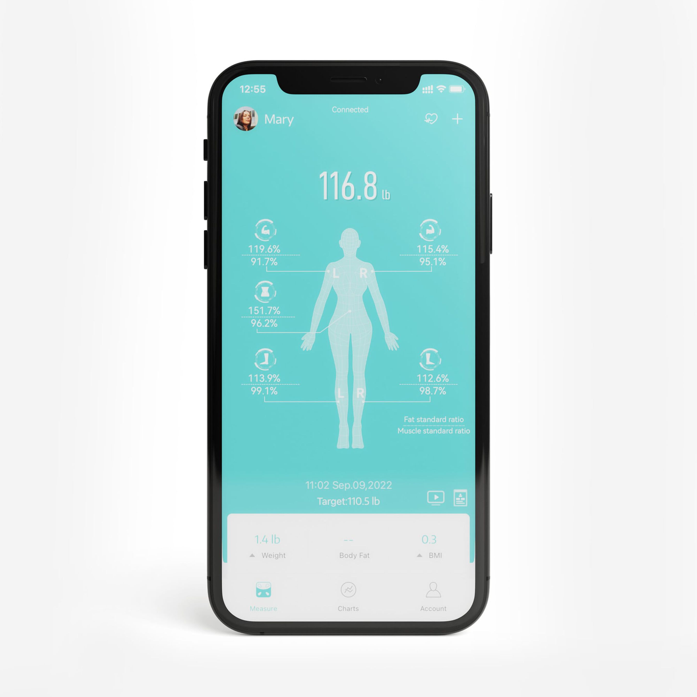 Full Body Analysis Scale — Caring Mill™ by Aura